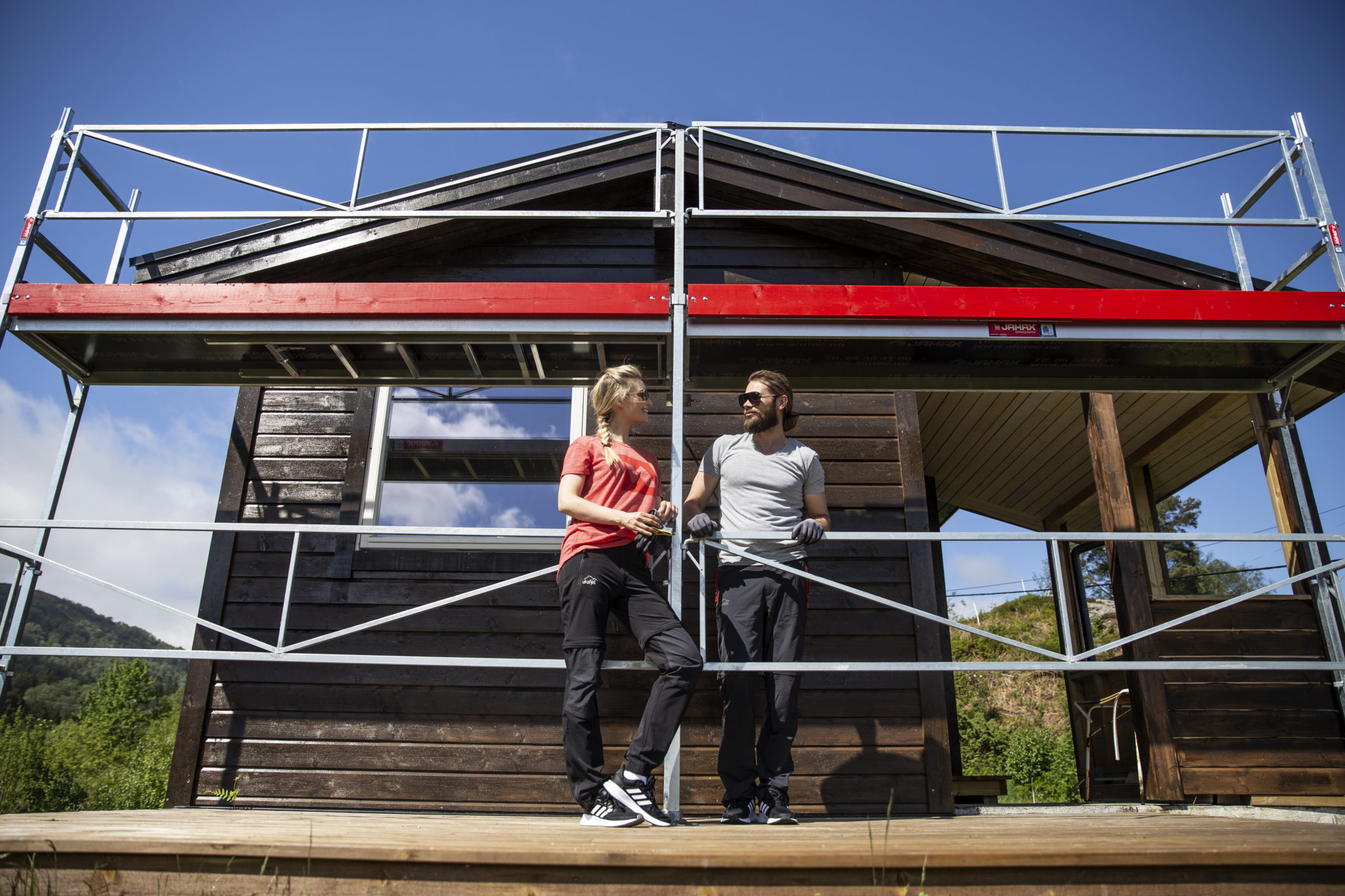 Jamax stillas Huspakke 2 (33 m2) - Jamax