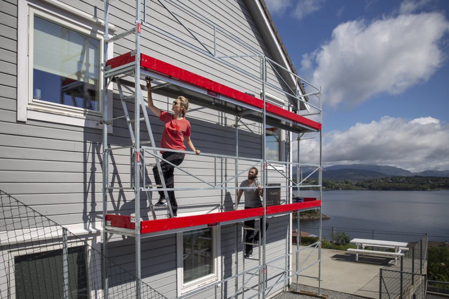 Fleksibelt stillas – tilpasses enkelt etter dine behov - Jamax